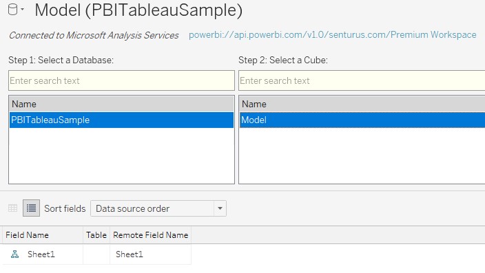 How to Use Power BI Datasets in Tableau | Senturus