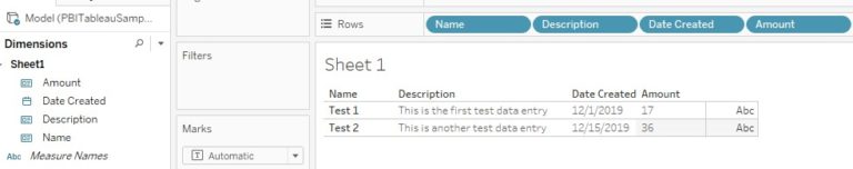 How to Use Power BI Datasets in Tableau | Senturus