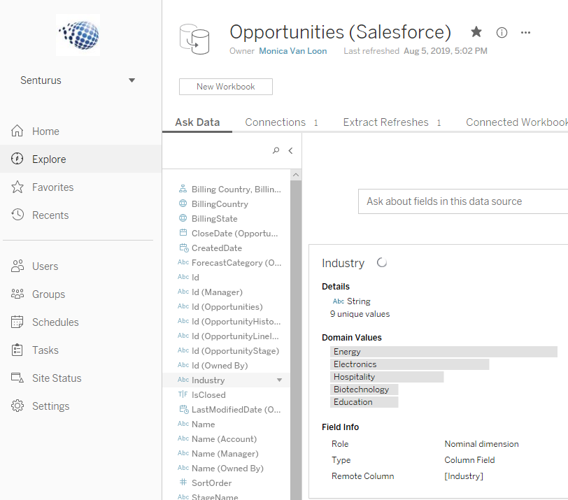 Tableau’s New Ask Data Feature – A Primer